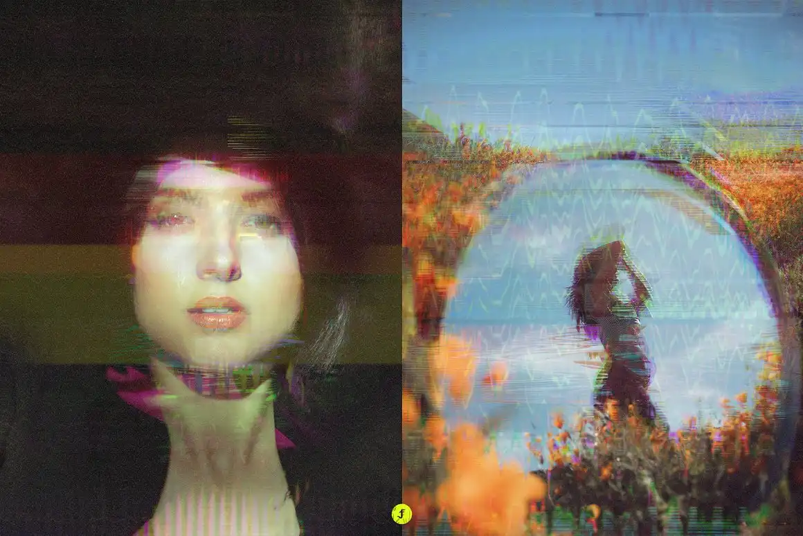 Bad Signal Photo Effect Free Download