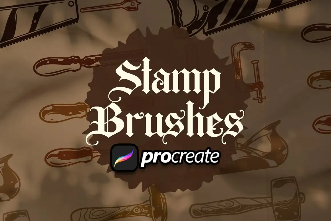 Craftsman Tool Brush Stamp Procreate Free Download