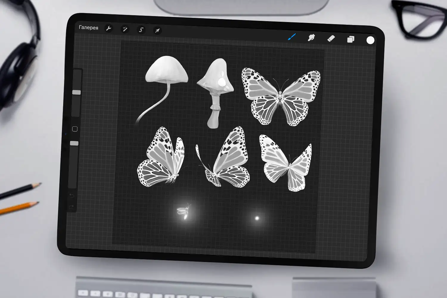 Magic Forest Brushes for Procreate Free Download