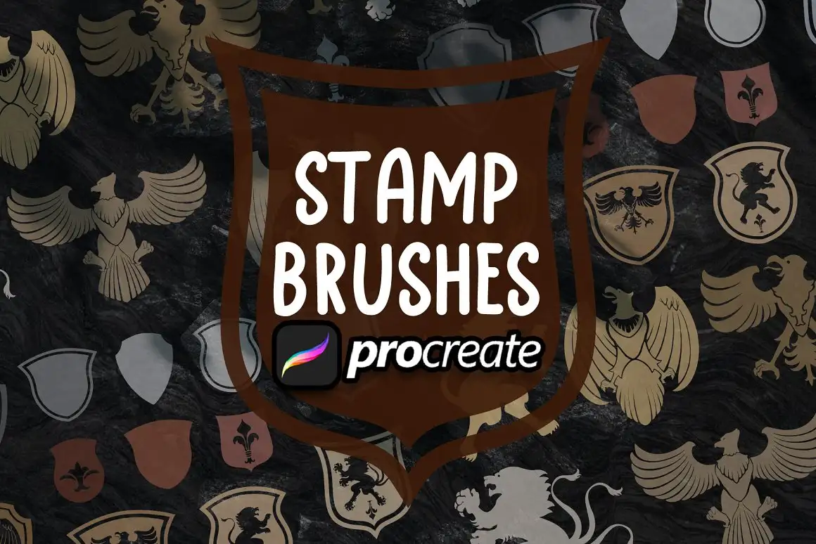 Medieval Symbol Heraldic Brush Stamp Procreate Free Download