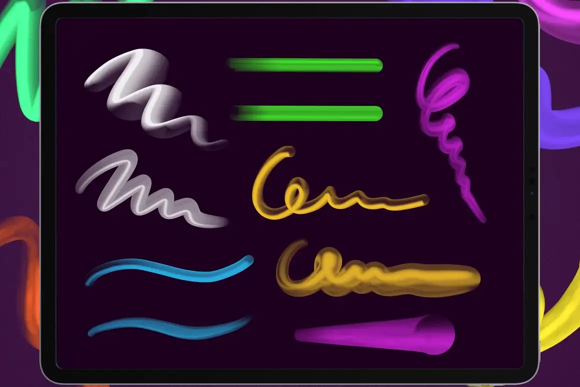 Procreate 3D Brush Pack Free Download