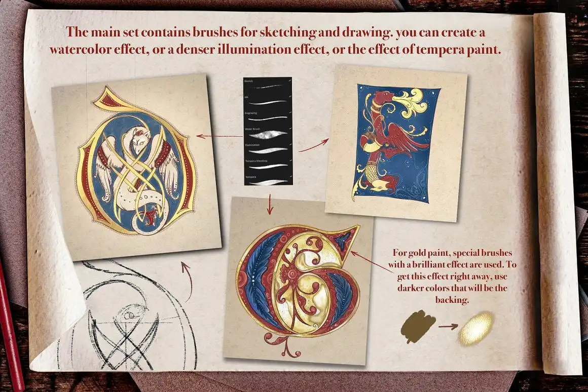Medieval Manuscript Creator Kit Free Download