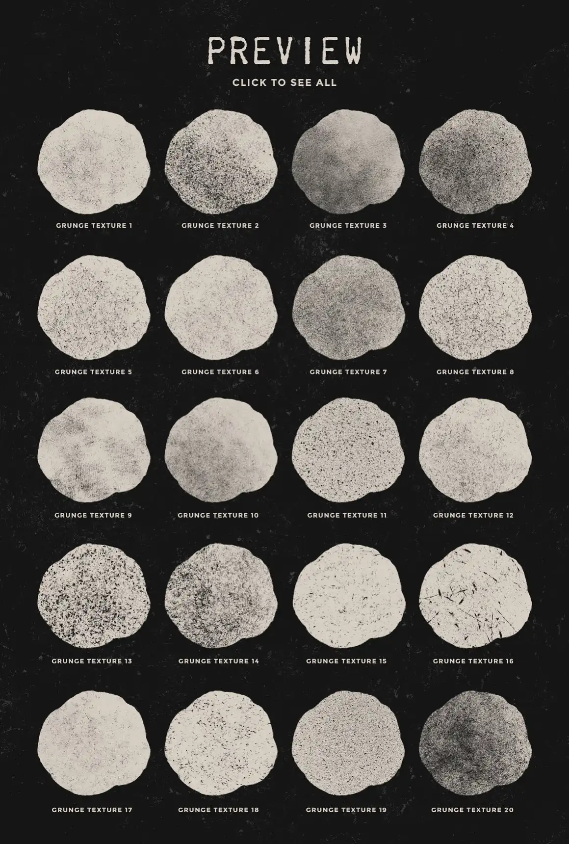 Procreate grunge texture brushes Free Download