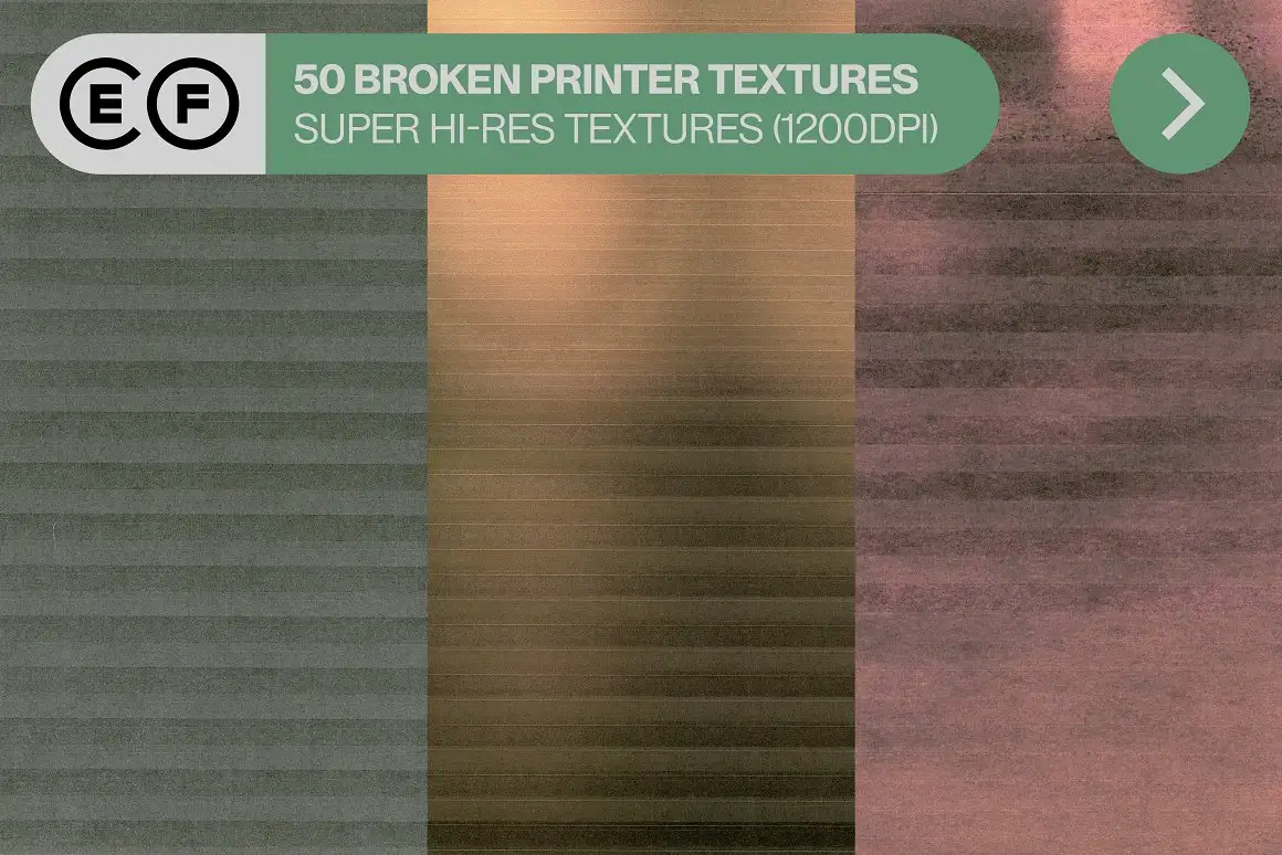 50 BROKEN PRINTER TEXTURES Free Download