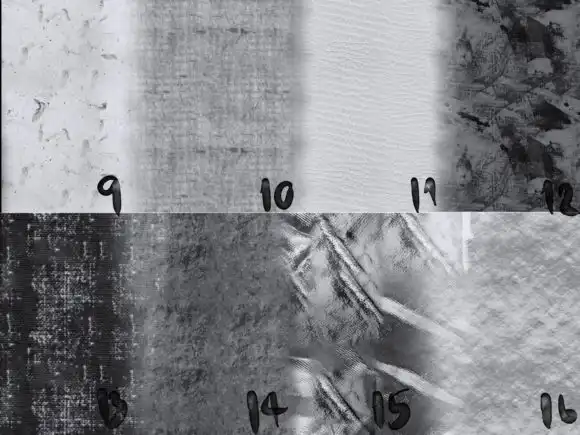 60 Paper Texture Brushes for Procreate - Brushes Pack