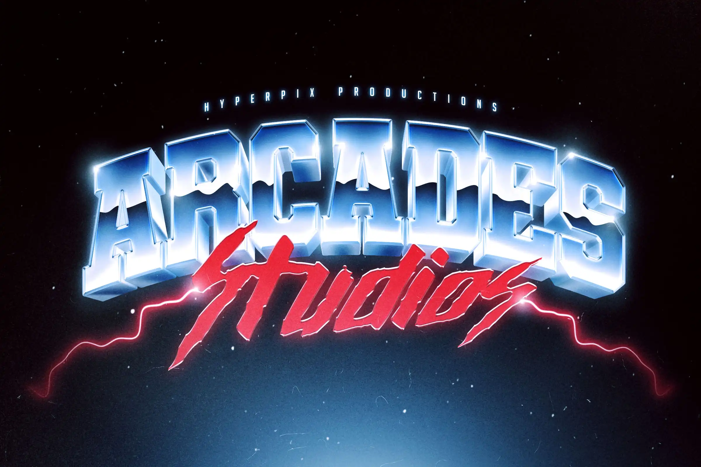 80s Chrome Text and Logo Effect Vol.3 Free Download