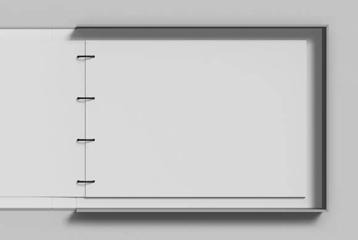 Binder 01 Standard Mockup Free Download