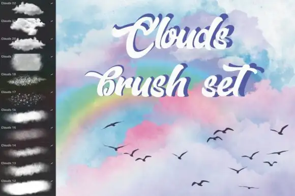 Cloud Procreate Brushes - Brushes Pack
