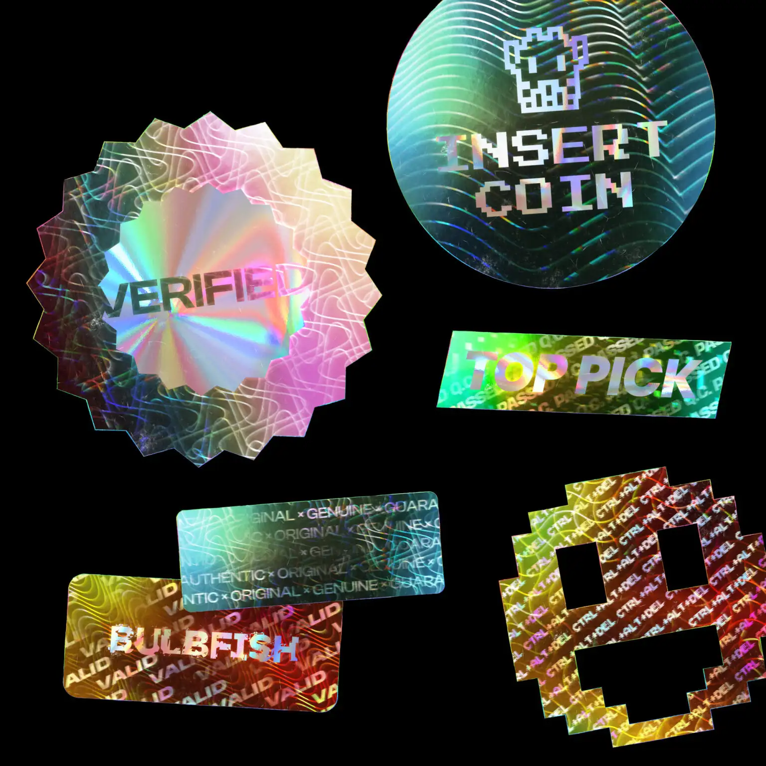 Holo Sticker Generator Free Download