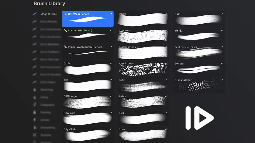 Procreate Brushes - Mega Bundle Free Download