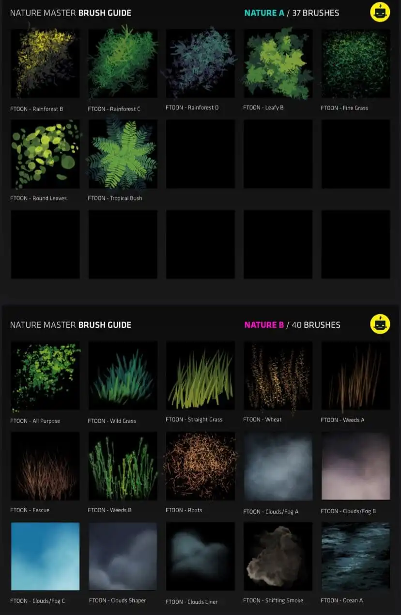 NATURE MASTER FOR PROCREATE - Free Download