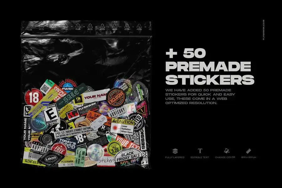 PEELED STICKERS Free Download