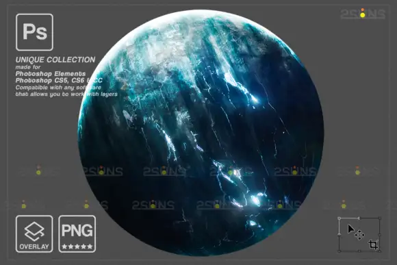 Planets Photoshop Overlay & Space 2