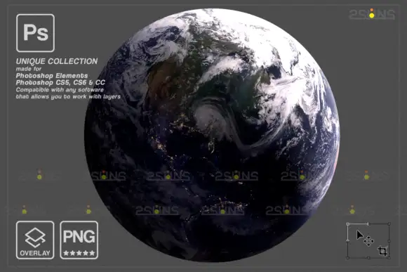 Planets Photoshop Overlay & Space Free Download