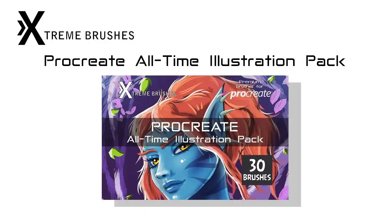Procreate All-Time Illustration Pack Free Download