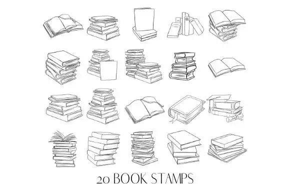 Procreate Book Stamps Brushes Set Free Download