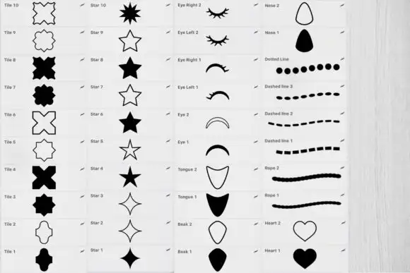 Procreate Shape Brushes Free Download