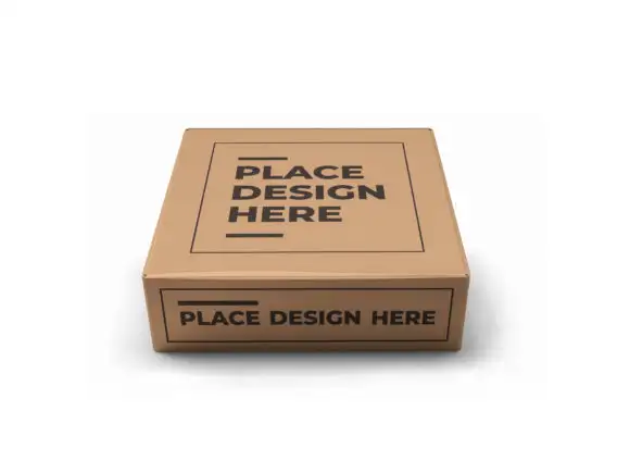 Small Square Box Packaging Mockup Bundle Free Download