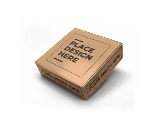 Small Square Box Packaging Mockup Bundle Free Download
