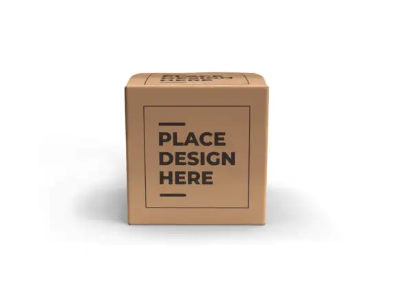 Square Box Packaging 3D Mockup Bundle Free Download