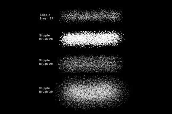Stipple Shading Brushes Procreate Free Download