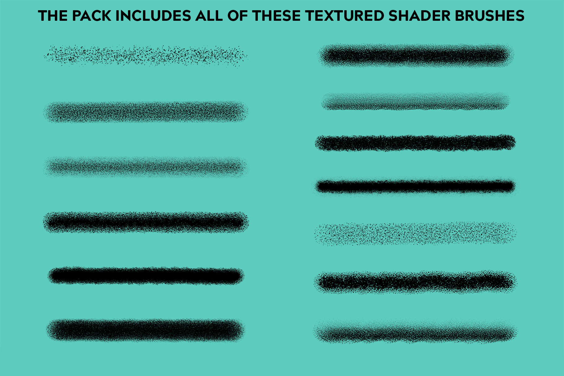 Super Shaders – Procreate Brushes Free Download