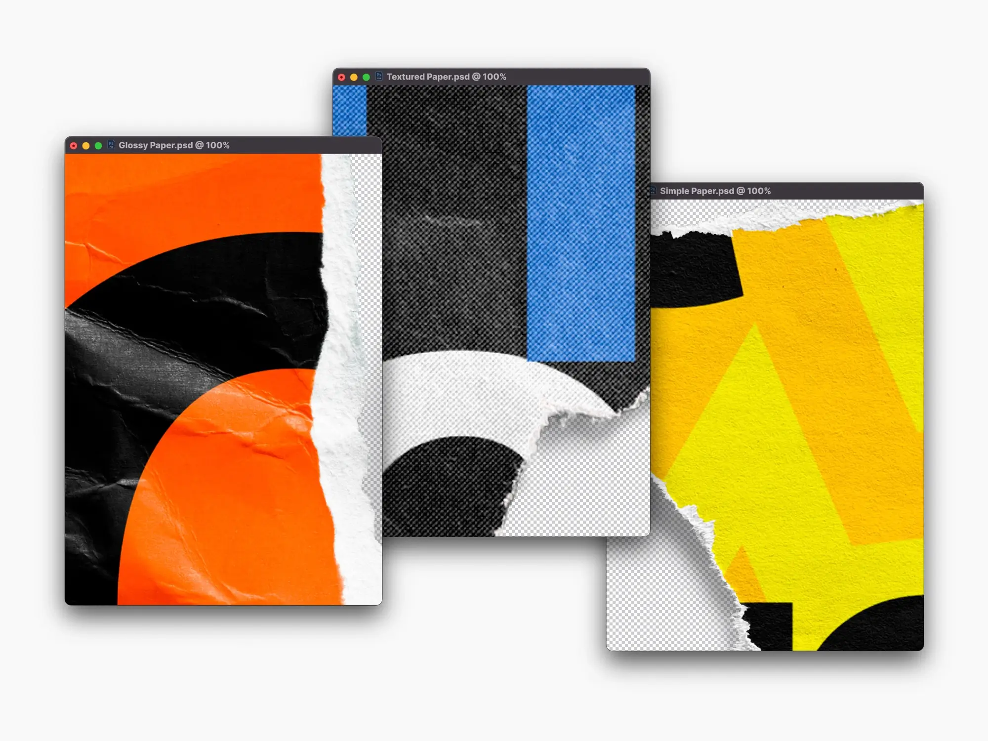 Torn Paper Mockups Free Download