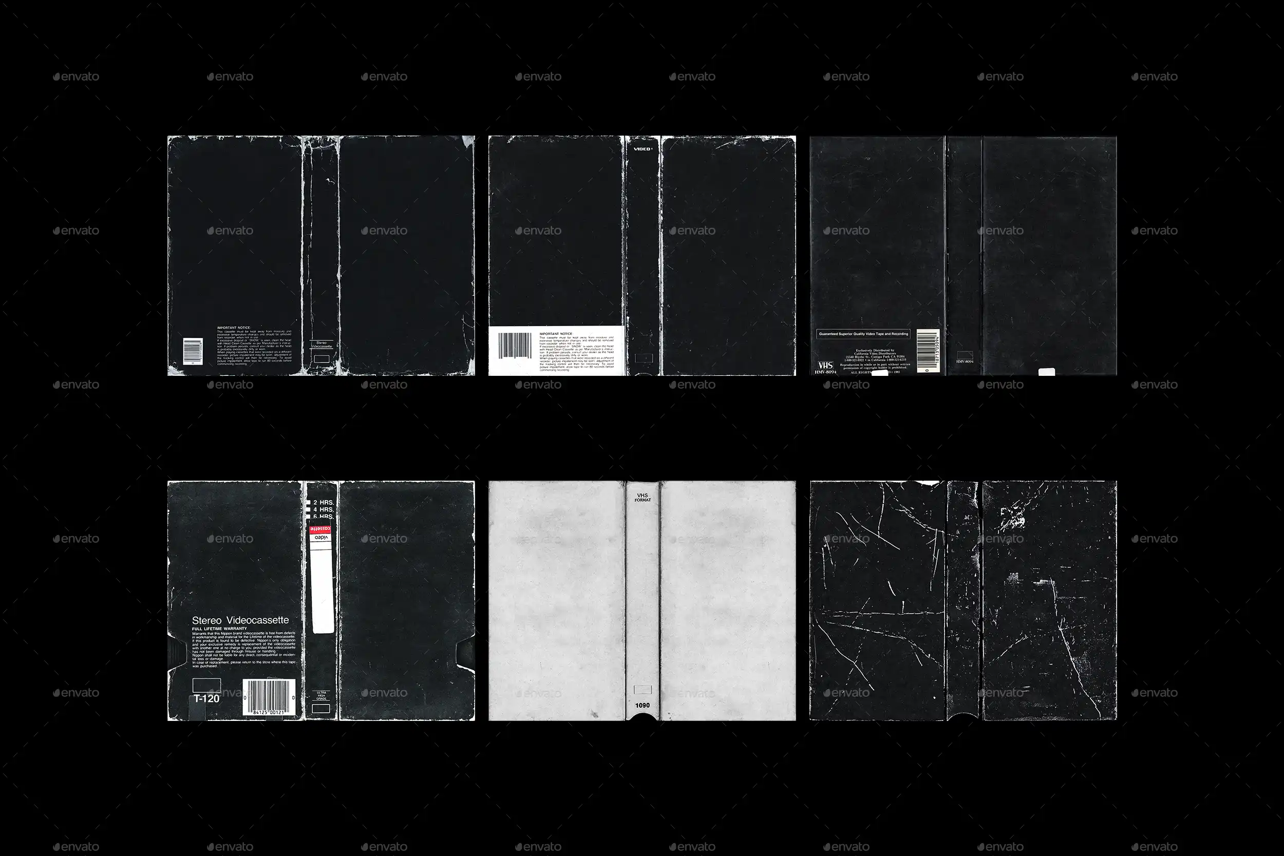 VHS Cassette Box Paper Texture Free Download