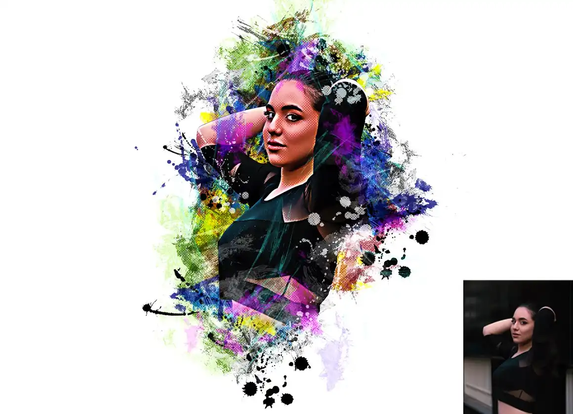 Amazing Effect Photoshop Action Free Download