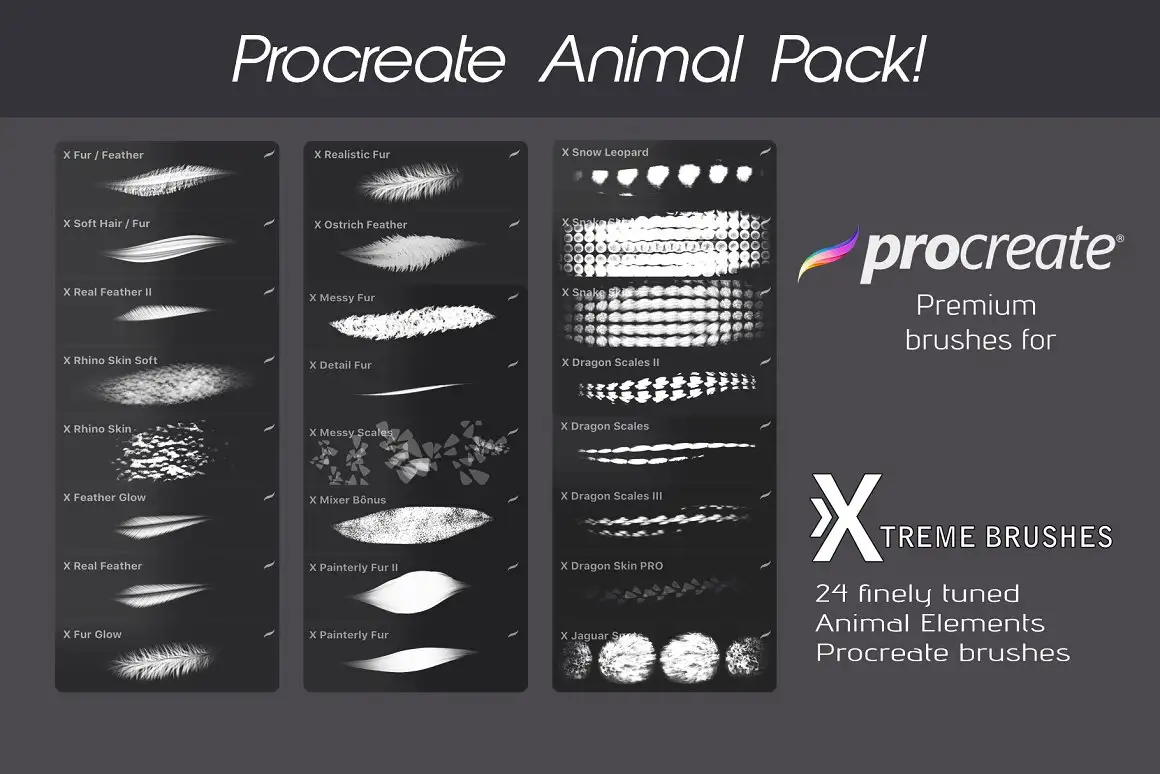 Procreate MEGA BUNDLE! (1K+ BRUSHES) Free Download