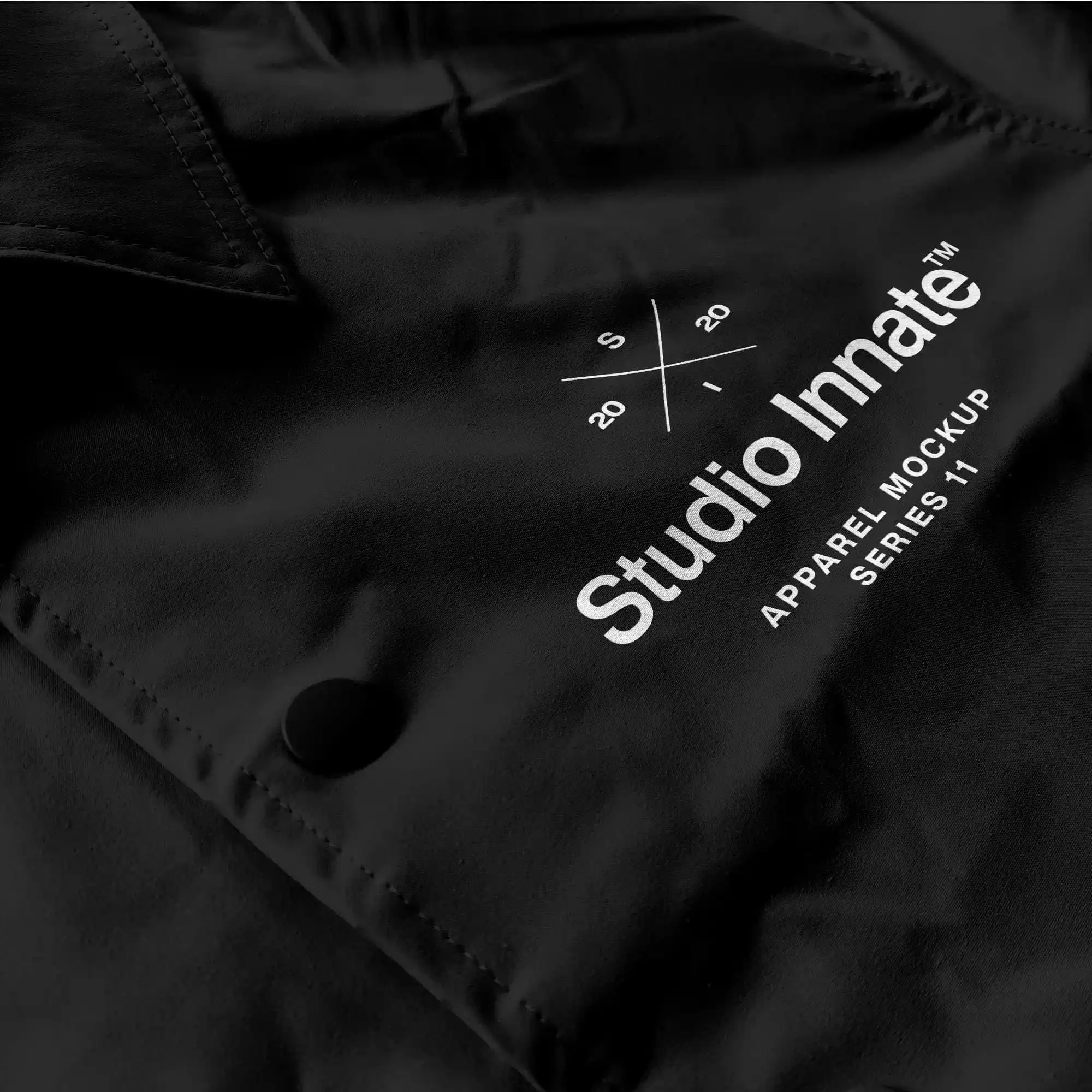 Coach Jacket Mockup Free Download