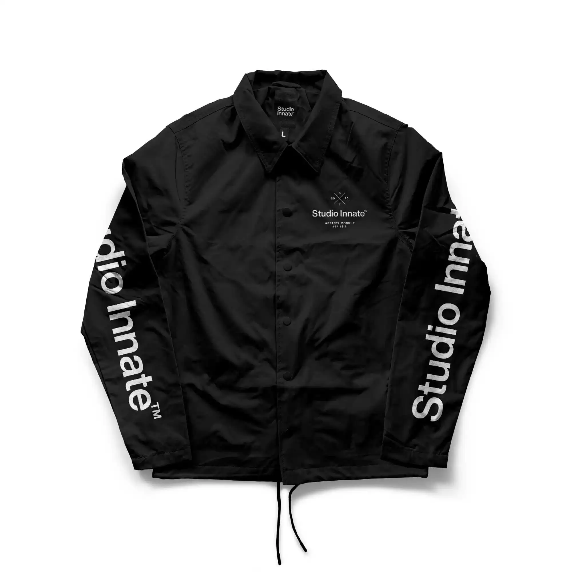 Coach Jacket Mockup Free Download