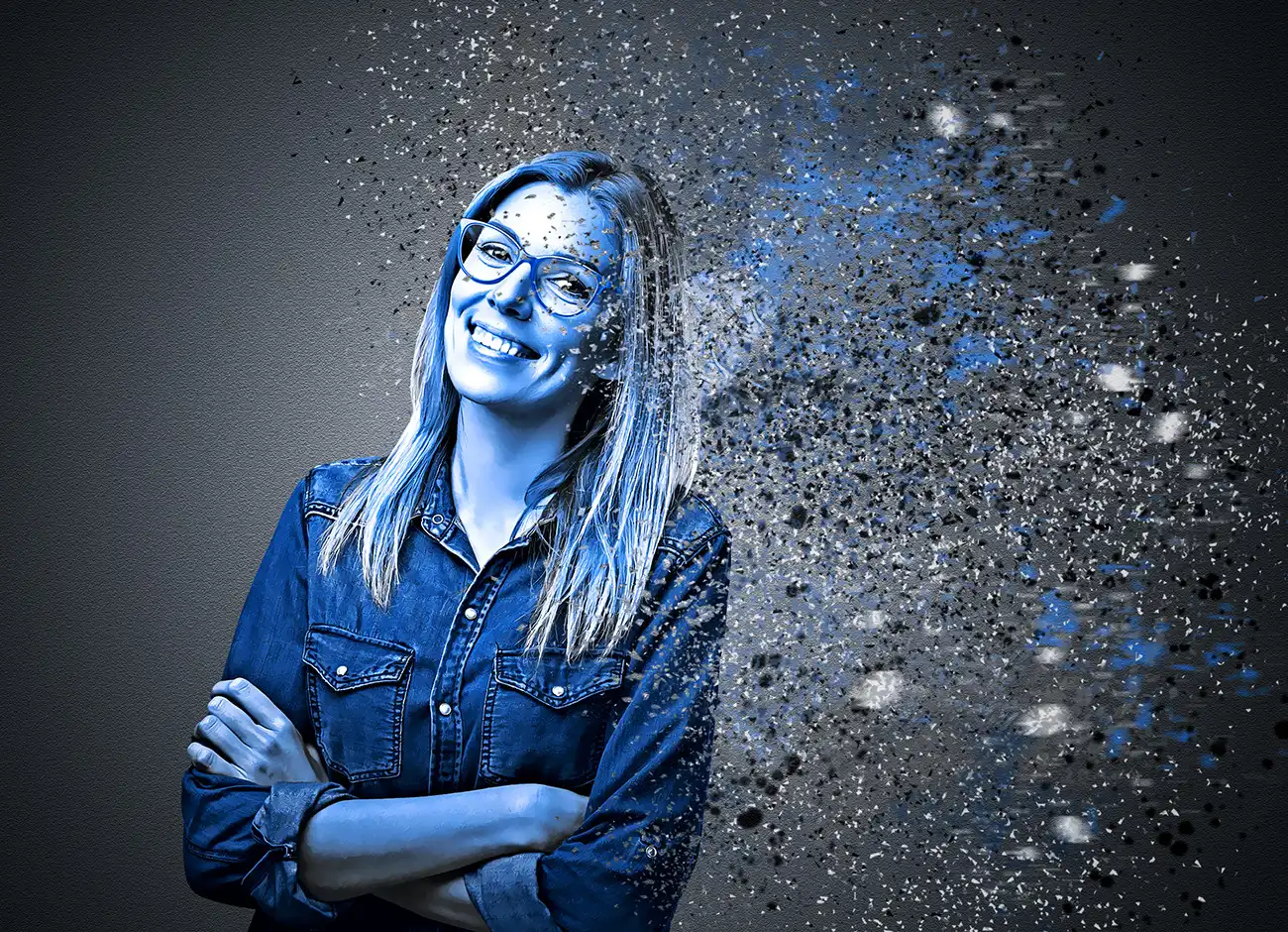 Dispersion Portrait Photoshop Action Free Download