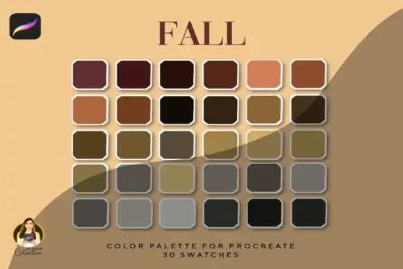Fall Procreate Color Palette Free Download