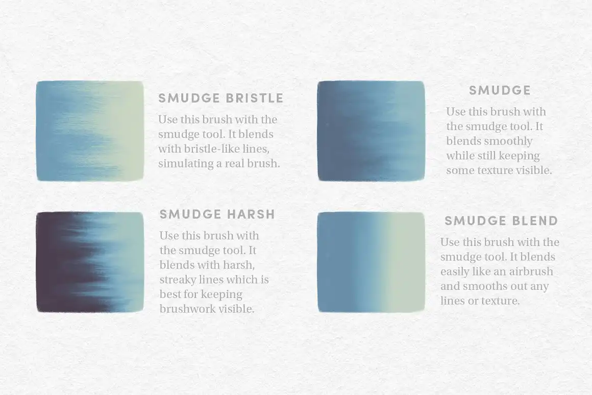 Gouache Set - Procreate Brushes Free Download