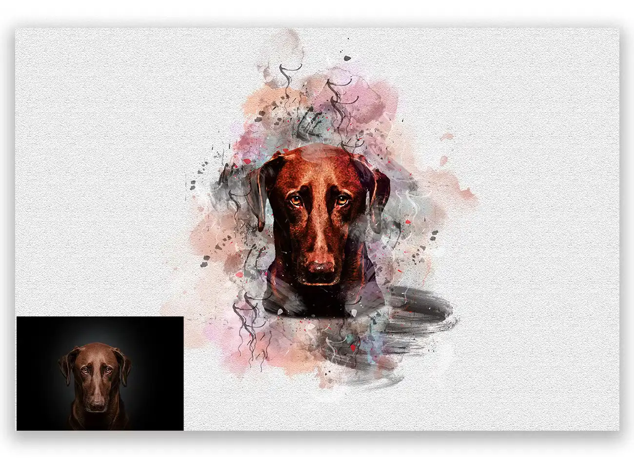 Hand Drawing Photoshop Action - Free Download