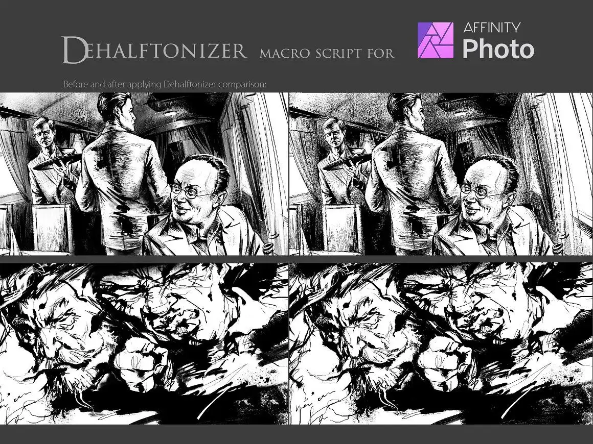 INK. Affinity Photo inking brush set Free Download