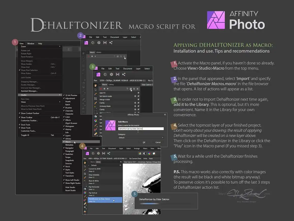 INK. Affinity Photo inking brush set Free Download