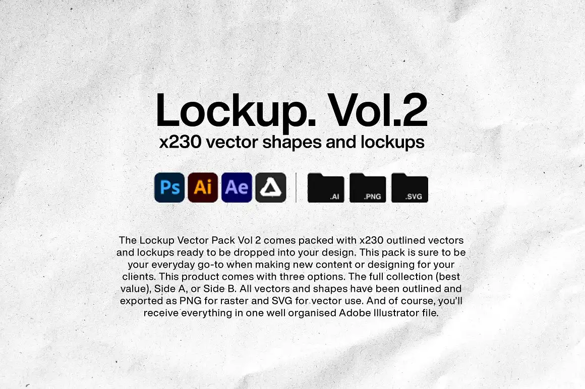 Lockup Vector pack vol. 2 Free Download