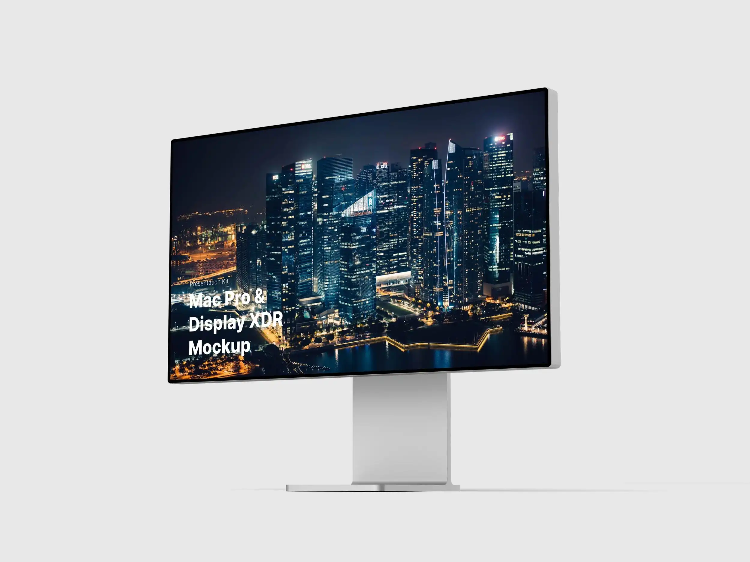Mac Pro & Display XDR Mockups Free Download