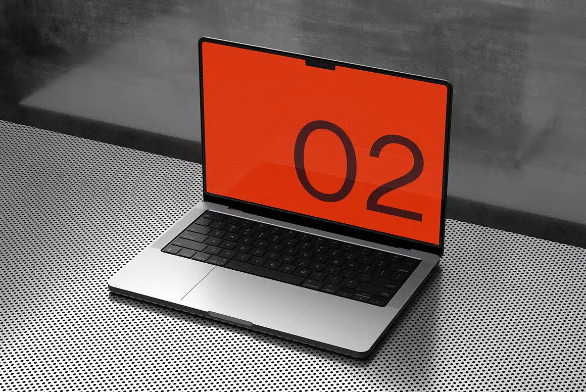 MacBook Pro 02 Standard Mockup Free Download
