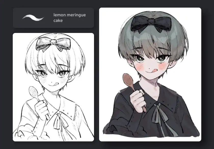 [ Perfect Pack ] Nari's Pentagram Cake - Brush