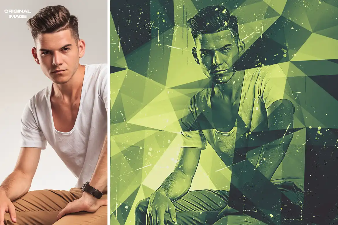 4 Photoshop Actions Bundle Free Download