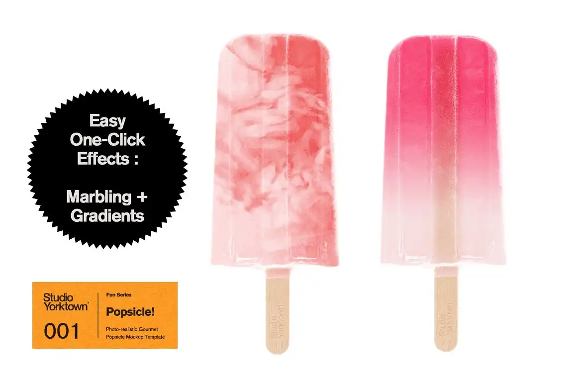 Popsicle! Ice Pop Mockup Template Free Download