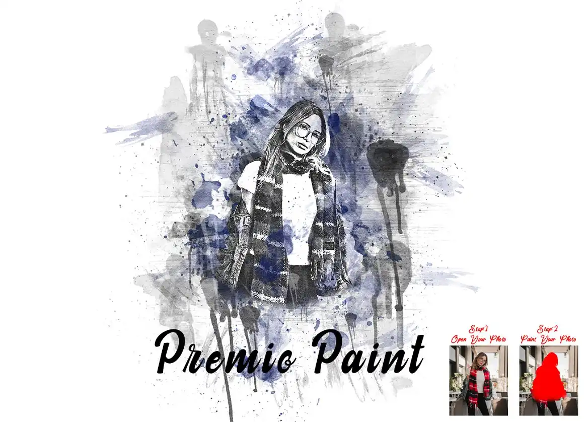 Premio Paint Photoshop Action - Free Download