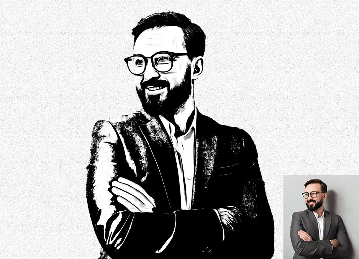 Pro Vector Art Photoshop Action Free Download