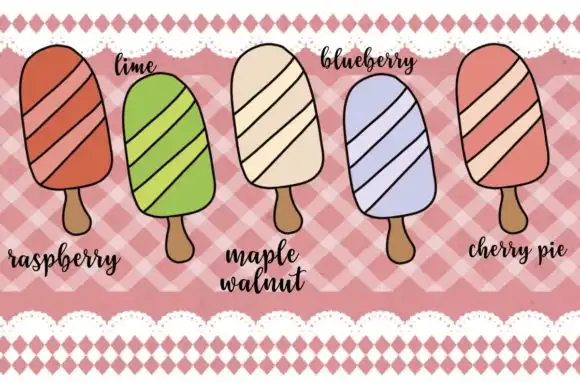 Procreate Color Palette ice Cream Flavor - Free Download