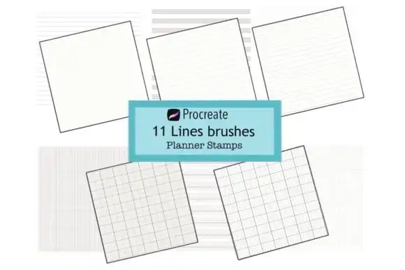 Procreate Grid Brushes Stamp Free Download