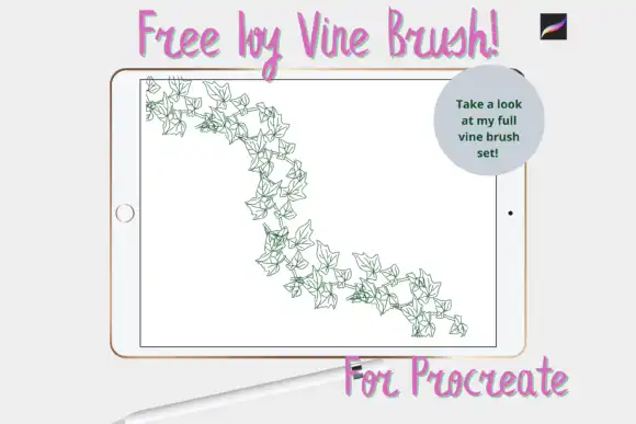 Procreate Ivy Vine Brush Free Download