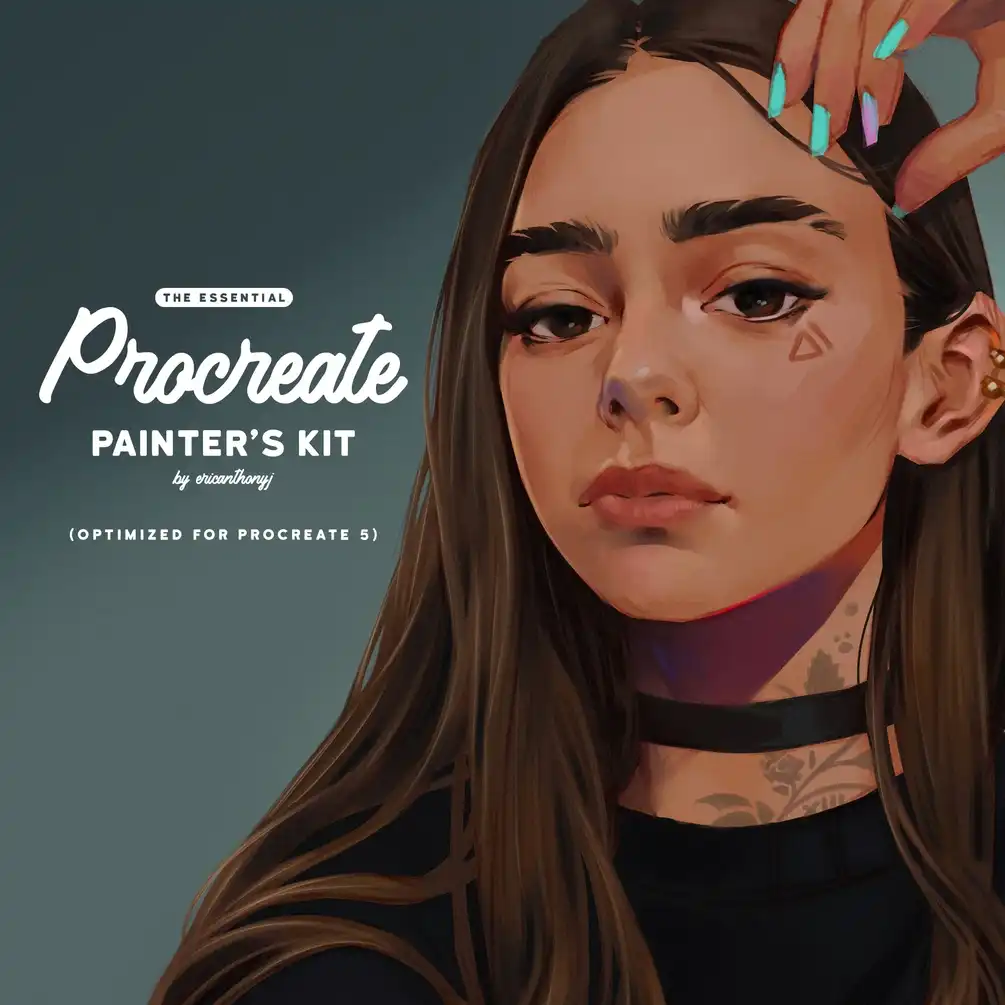 Procreate - Painter's Brush Pack Free Download